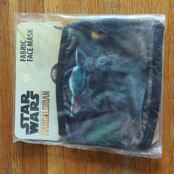 Star Wars | Accessories | Star Wars The Mandarin Baby Yoda Cloth Face ...